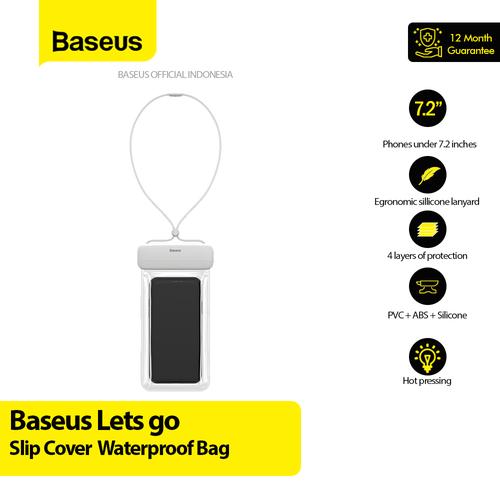 Jual Baseus Waterproof Case Bag Kantong HP Anti Air Pelindung Renang ...