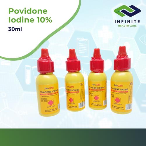 Jual Povidone Iodine 30ml Onemed Antiseptik Luka Betadine P3K - Kota Surabaya - Infinite ...