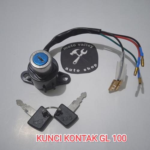 Jual Kunci kontak motor untuk jenis sepeda motor Honda GL 100 - Kota ...