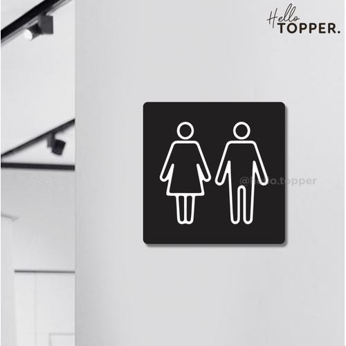 Jual Sign Icon Akrilik Signage Label Acrylic Papan Tanda UV Print ...