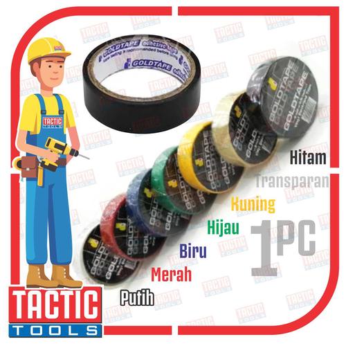 Jual Isolasi Listrik PVC GoldTape - Transparan - Kota Medan - TacTic ...