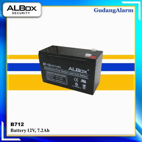Jual Battery 12V 7.2Ah Albox B712 Baterai Aki Kering - Jakarta Timur ...