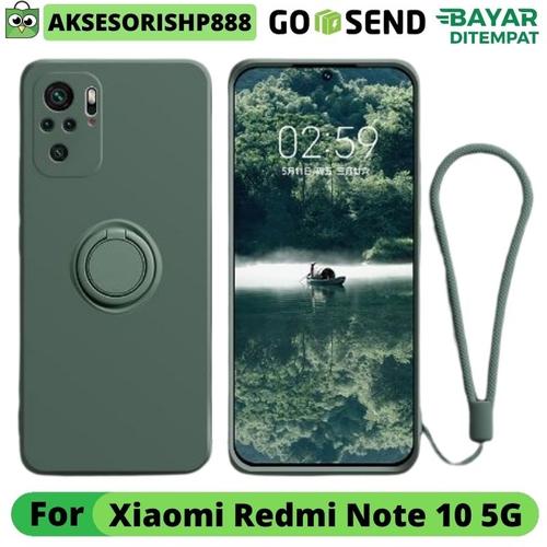 Jual Casing HP Xiaomi Redmi Note 10 5G Kesing Soft Case Liquid Ring ...