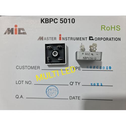 Jual Dioda Bridge 50A KBPC5010 MIC | Diode KBPC 5010 Full Pendingin ...