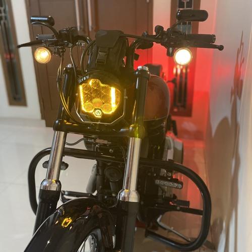 Jual LAMPU HEADLAMP HARLEY-DAVIDSON REPLICA LP9 BAJA DESIGN 7 INCH 90 ...
