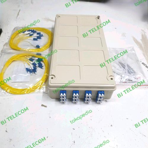 Jual odf 24 core LC fullset / roset 24 core LC lengkap pigtail ...