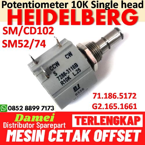 Jual Potentiometer SM102 CD102 Heidelberg Mesin Cetak Offset 71.186. ...