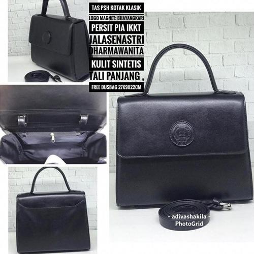 Jual TAS PSH KOTAK KLASIK POLOS JALASENASTRI BHAYANGKARI PERSIT PIA ...