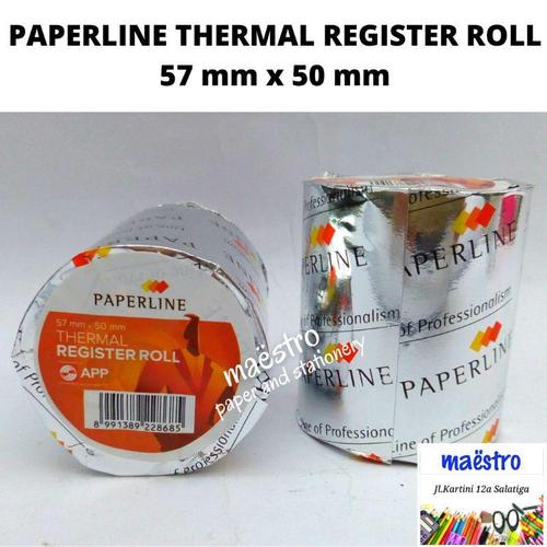 Jual Telstruk Thermal Paperline 57mm x 50 mm / Kertas Kasir 5750 ...