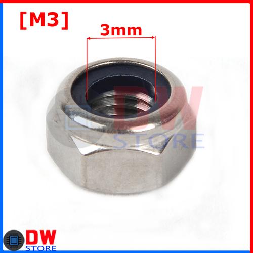 Jual Mur Nilon Nylon Lock Nut M3 M4 M5 Stainless SUS304 SS 304 Anti ... Jual Mur Nilon Nylon Lock Nut M3 M4 M5 Stainless SUS304 SS 304 Anti ...