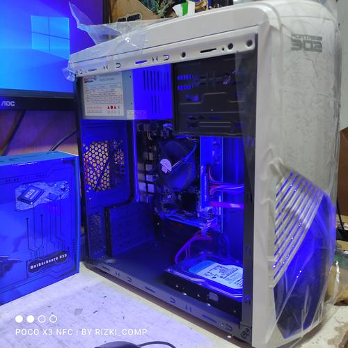 Jual Casing gaming imperion fortress 302 putih + fan - Kab. Bekasi ...