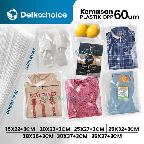 Jual Plastik OPP SEAL TEBAL KUAT Kemasan Packing Garment Makanan - 60um ...