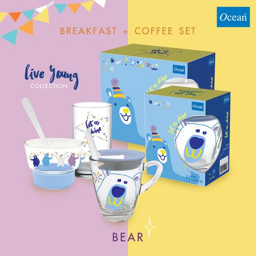 Promo Ocean Festive Set Gelas dan Mangkok Kaca - Bear 2set - Jakarta Pusat - Ocean Glass ...