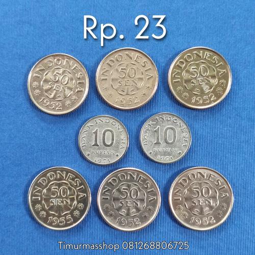 Jual Uang Kuno Lama Jadul KOIN Mahar 23 Rupiah PREMIUM tipe-F - Kota ...