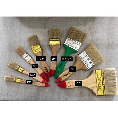 Jual Kuas Cat Tembok Kayu Serbaguna Gagang Kayu / PVC Ukuran - 1/2 ...