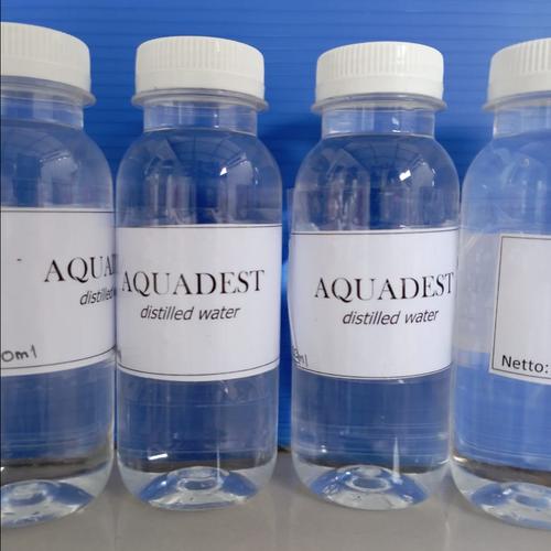 Jual aquades 100ml aquadest akuades air suling air murni H2O - Kab ...