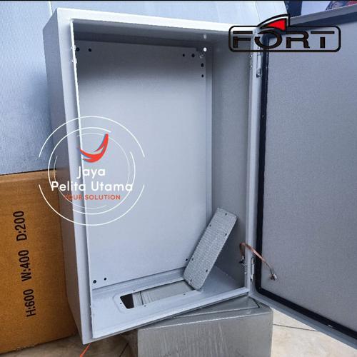 Jual box panel listrik 60x40x20 metal indoor full 1mm pabrikan merk ...