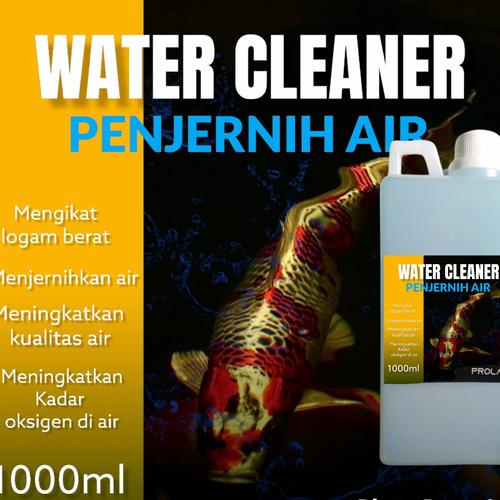 Promo penjernih air aquarium 1 liter/penjernih kolam ikan/penjernih ...