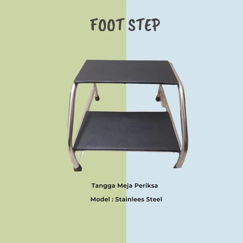 Jual Foot Step Stainless Steel / Tangga Bed Periksa Pasien Stainless ...