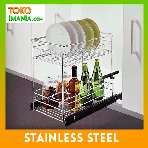 Jual Rak Botol Tarik Stainless 40cm Vitco XC 29021 - Kota Tangerang ...