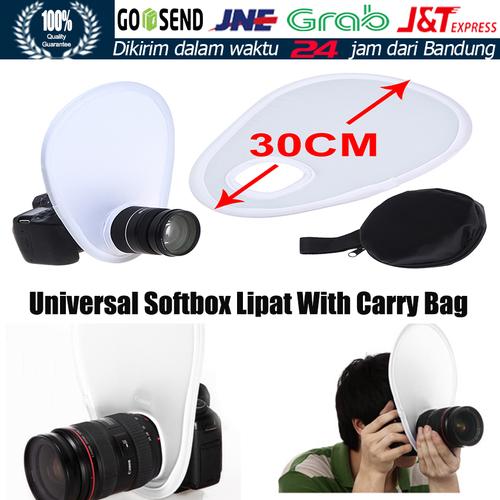 Jual Photography Flash Lens Diffuser Reflector Kamera Portable ...