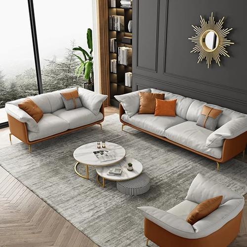 Jual IDEA - Sofa 321 Full Kulit Sofa Indoor Desain Eropa Modern Terbaru ...