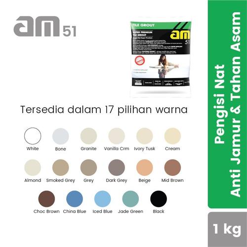 Jual PENGISI NAT AM 51 ALL VARIANT 3 IN 1 - White - Kota Depok - MITRA ...