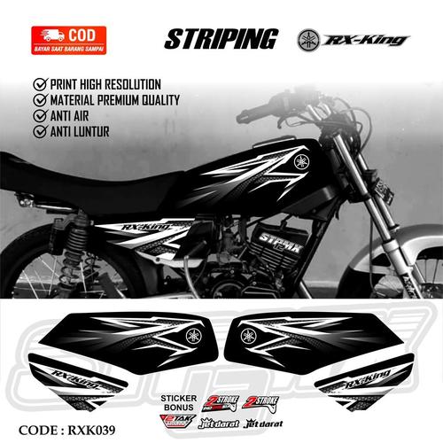 Jual DI633 STRIPING RX KING VARIASI MOTOR DESAIN TERBARU DAN TERLARIS ...