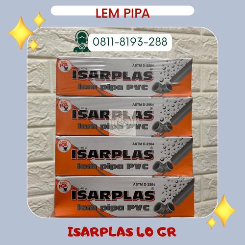 Jual LEM ISARPLAS TUBE 40gr | Lem Pipa Lem Fox - ISARPLAS 40gr ...