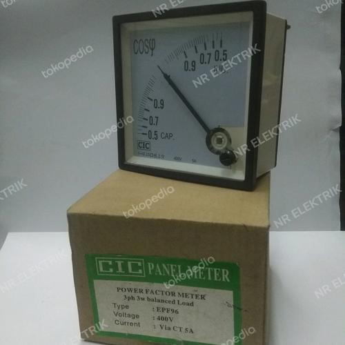 Jual COS PHI METER/POWER FACTOR EPF96 400V type CIC - Kab. Bogor - NR ...