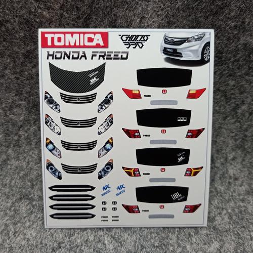 Jual DECAL TOMICA HONDA FREED - Kab. Blitar - Chotis 33 | Tokopedia