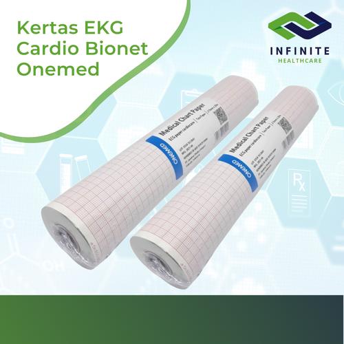 Jual Kertas EKG Cardiocare Onemed 215mm x 25mm ECG Paper 12 Channel ...