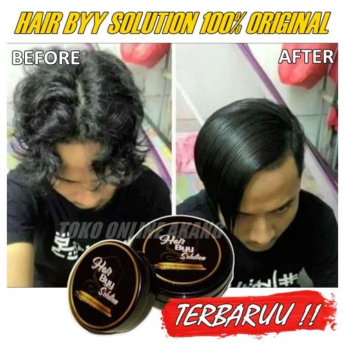 Jual Pelurus rambut pria permanen hair byy solution 100% ori paling ...