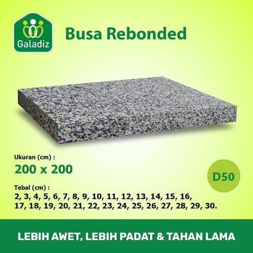 Jual Busa Rebonded / Rebonded Foam / Matras Density 50 Uk 200 x 200 ...