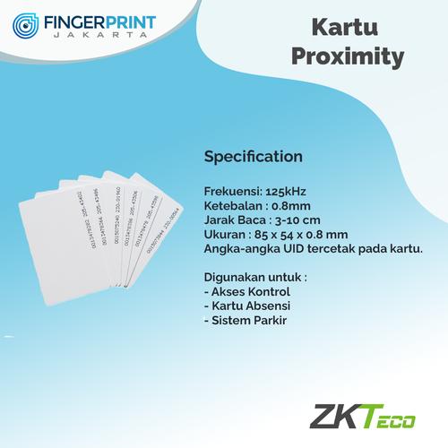 Jual kartu proximity rfid 125khz - Jakarta Barat - FingerPrintJakarta ...