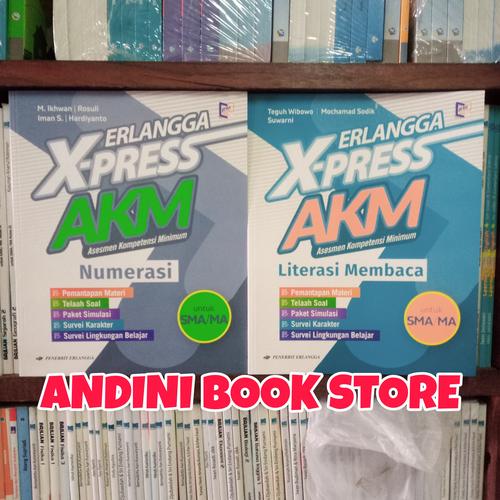 Jual BUKU ERLANGGA X-PRESS AKM LITERASI DAN NUMERASI UNTUK SMA/MA - numerasi - Jakarta Timur ...