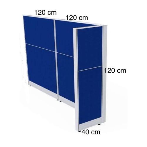 Jual Custome Partisi kubikal sekat ruang kerja -T.120 - bentuk L ...