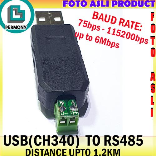 Jual usb to rs485 ch340 serial uart adapter converter - Jakarta Pusat ...