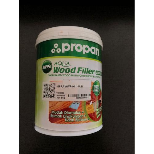Jual Propan Impra Aqua Wood Filler Dempul Kayu Water Based Warna Jati ...