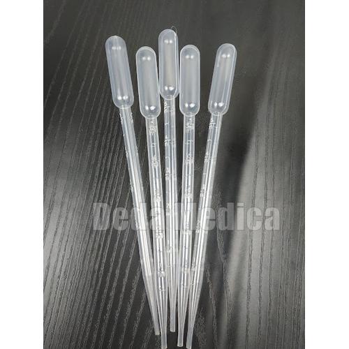 Jual Pipet Plastik Laboratorium pipette Ukuran 5 ml box pack isi 250 ...