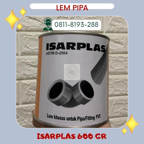 Jual Lem Pipa Fox Isarplas Kaleng 600gr | Lem Plumbing - PVCPLAS 35gr ...