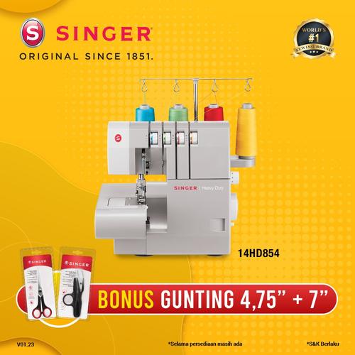 Jual SINGER 14HD854 HEAVY DUTY ( Mesin Obras dan Neci ) - Kota Surabaya ...