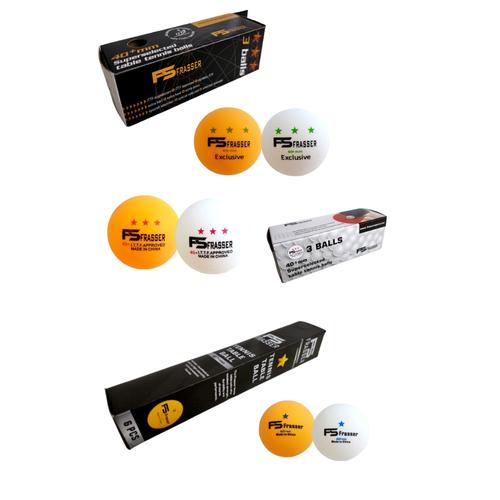 Jual bola pingpong tenis meja frasser putih - 3star exckuning - Kota Surabaya - jsprostore ...