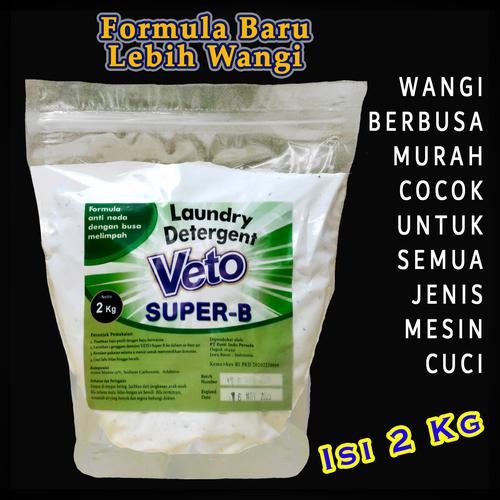 Jual (Murah) Deterjen Super-B Powder 2 Kg (Deterjen Laudry Bubuk ...
