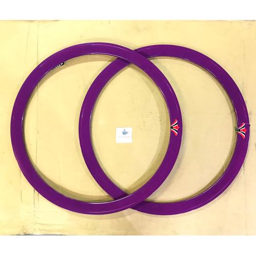 Jual Rim 700c Retro Road Bike 4.2cm 36h Alloy SATUAN Purple Disc Rim ...