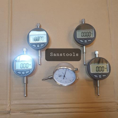 Jual Mini Dial Indikator digital 0-10mm 0-12,7mm indicator 0,01mm 0 ...