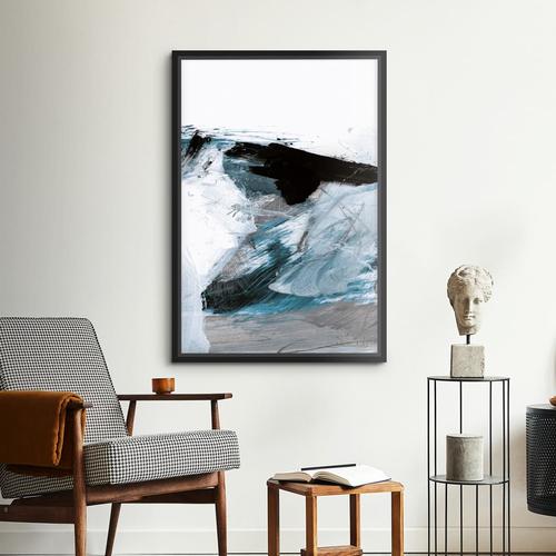 Jual Lukisan Dinding - Canvas - Oceans 3 by Dan Hobday - Black Fiber ...