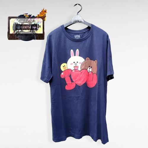 Jual Dijual Kaos : LINE FRIENDS TOKYO COLLAB UNIQLO LINE FRIENDS/TVTKYO ...