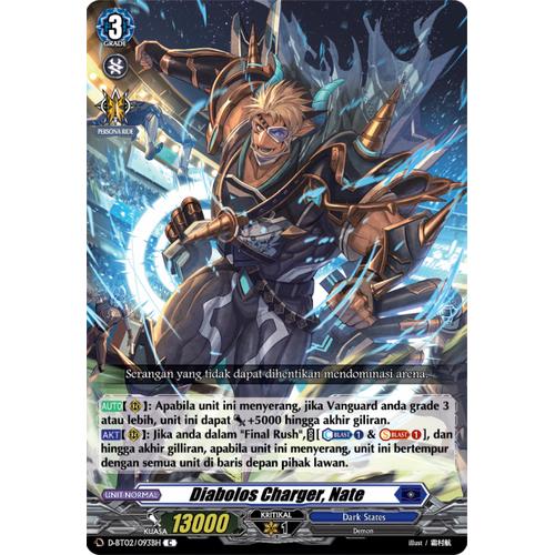 Jual Diabolos Charger, Nate (C) | D-BT02 | Bahasa Vanguard - Jakarta Barat - Carttu | Tokopedia
