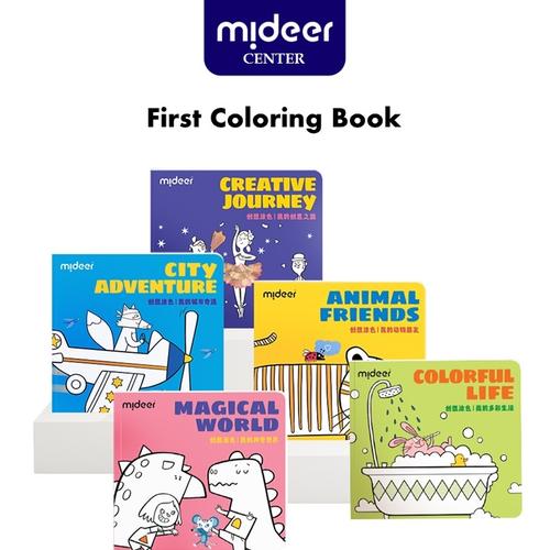 Jual Mideer - Coloring Book [Buku Mewarnai Anak] 3+ - Magical World ...